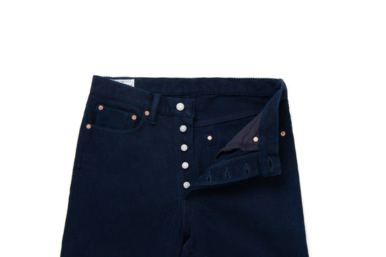 1907 / STUDIO D'ARTISAN 14oz Selvedge Sashiko Jeans – Klaxon Japanese Denim