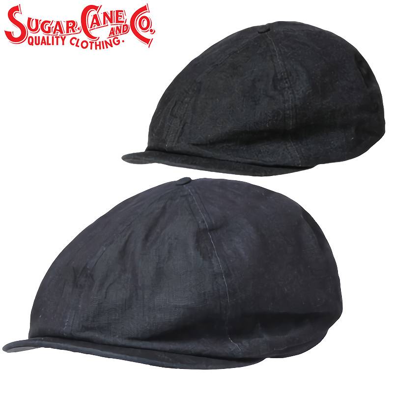 SC02705 / SUGARCANE 10oz. Denim Applejack Cap – Klaxon Japanese Denim