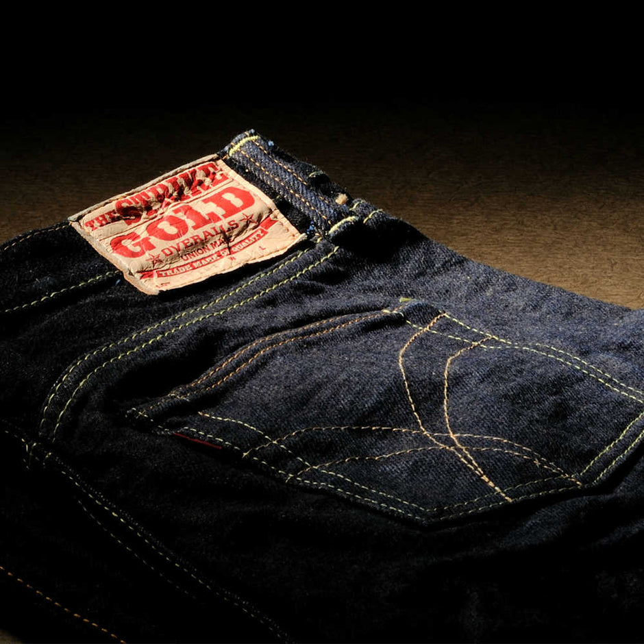 The Strike Gold Jeans – Klaxon Japanese Denim